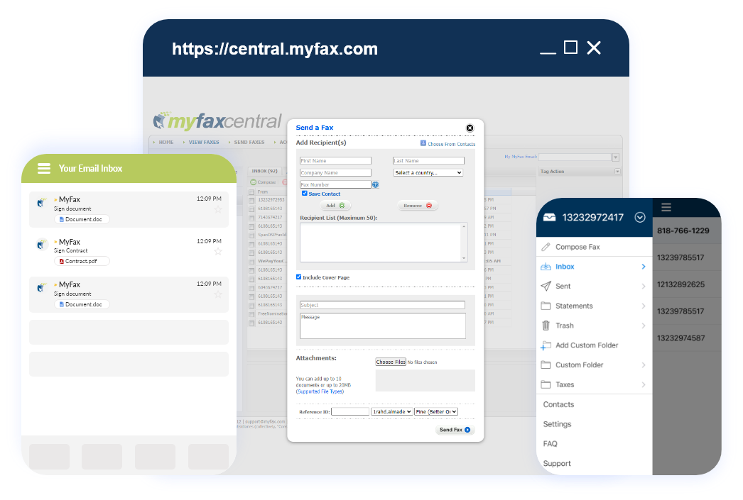 How to Send a Fax Via Email: Step By Step Guide | MyFax