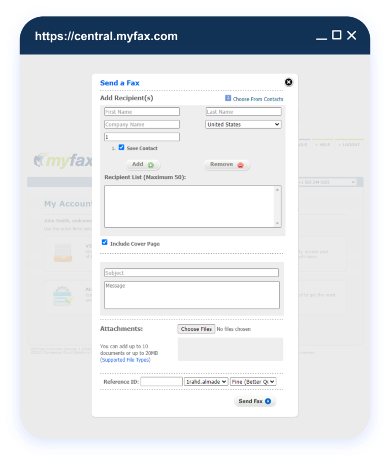 How Does Faxing Work? - Send and Receive Fax Online | MyFax