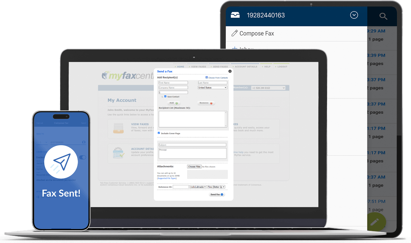 How To Send & Receive Fax Without a Fax Machine | MyFax