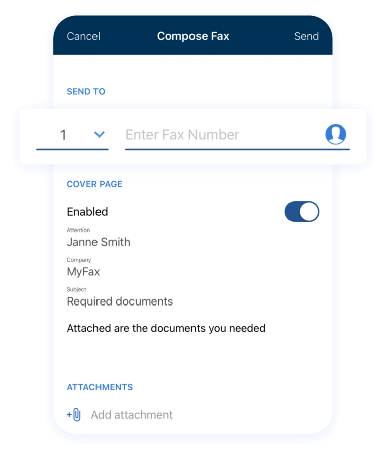Free Fax App for iPhone & Android | Mobile Fax - MyFax