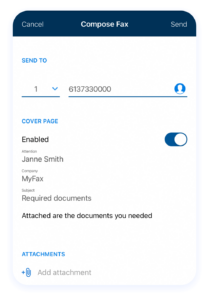 Free Fax App for iPhone & Android | Mobile Fax - MyFax