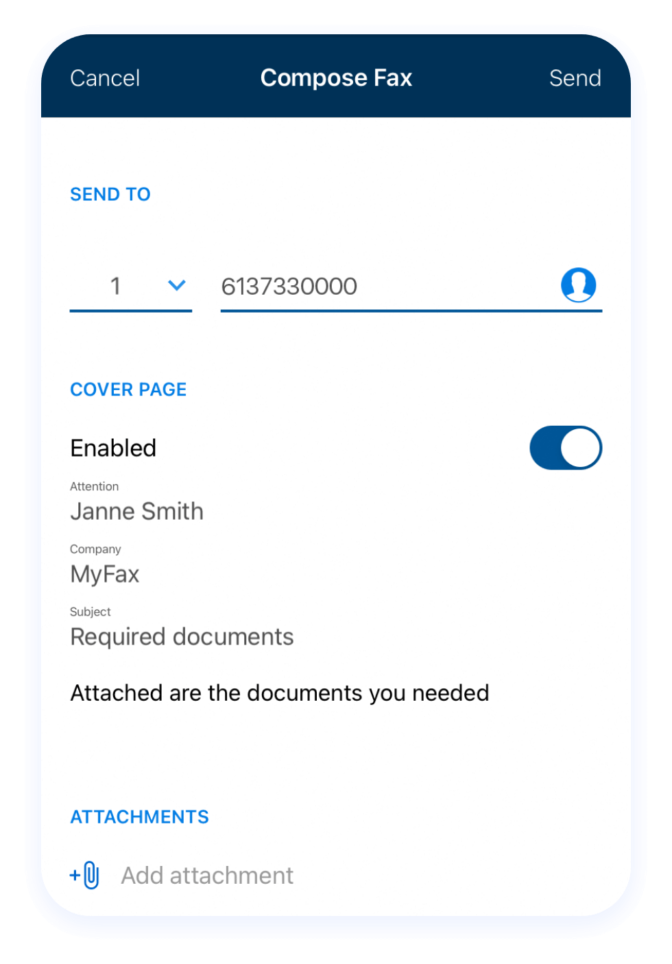 Free Fax App for iPhone & Android | Mobile Fax - MyFax